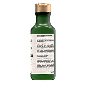 Maui Moisture Thicken & Restore + Bamboo Fibers Strengthening Shampoo to Soften Transitioning or Natural Hair & Renew Brittle Hair, Vegan, Silicone & Paraben-Free, 13 fl oz