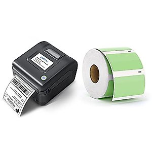 POLONO Label Printer, PL420 4x6 Thermal Printer, High-Speed Shipping Label Printer, Commercial Direct Thermal Printer, 2.25”x1.25” Direct Thermal Label