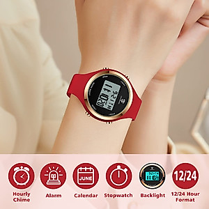 NN BEN NEVIS Watches for Women, Digital Watch Womens Outdoor Sport with Alarm/Stopwatch/Chronograph/Back Light, Gifts for Teen Girls/Women
