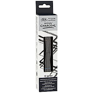 Winsor & Newton Artists' Willow Charcoal, Assorted, Box of 12