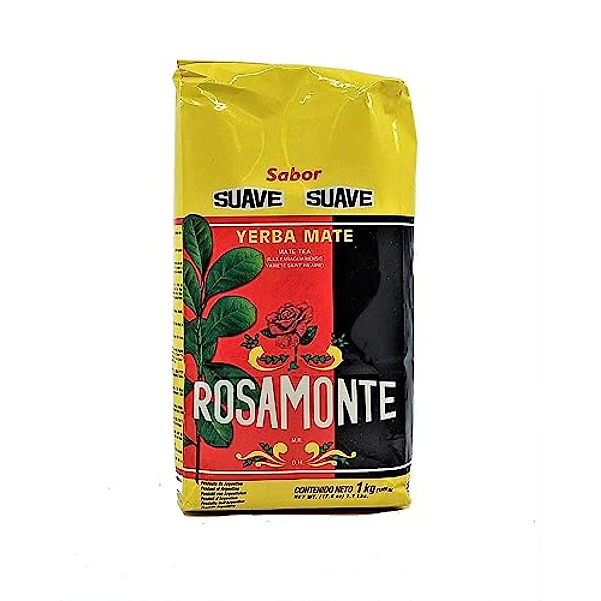 Yerba Mate Rosamonte Suave - 1 Bags of 2.2 Lbs