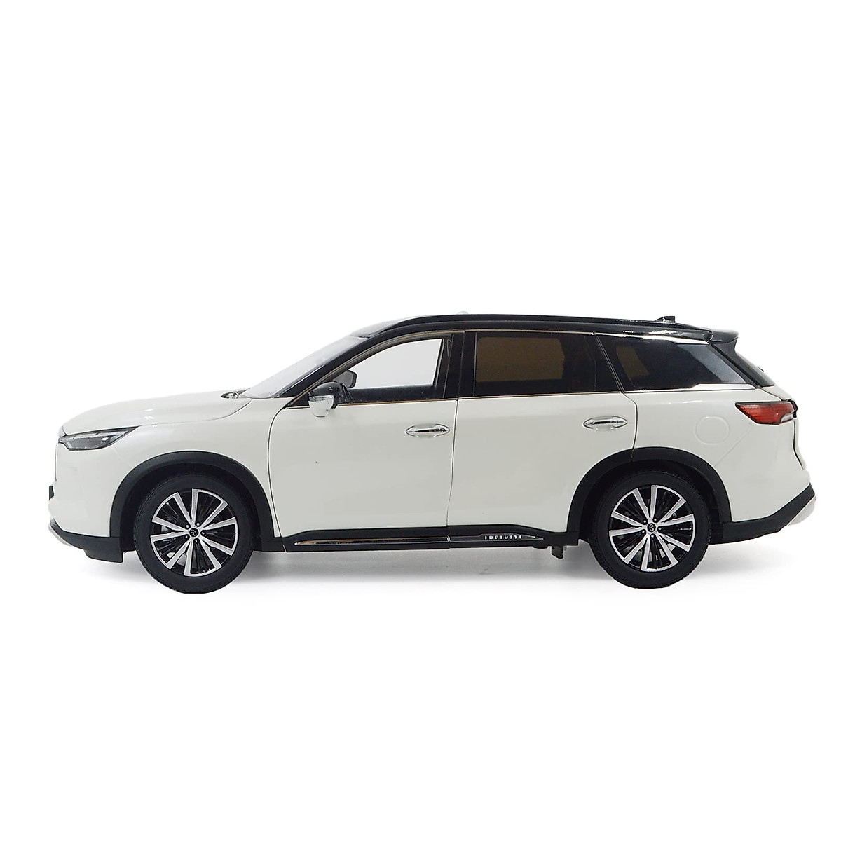 Paudi Model 1/18 Scale Diecast Cars 2022 Infiniti QX60 Model Car For Adults Collection White