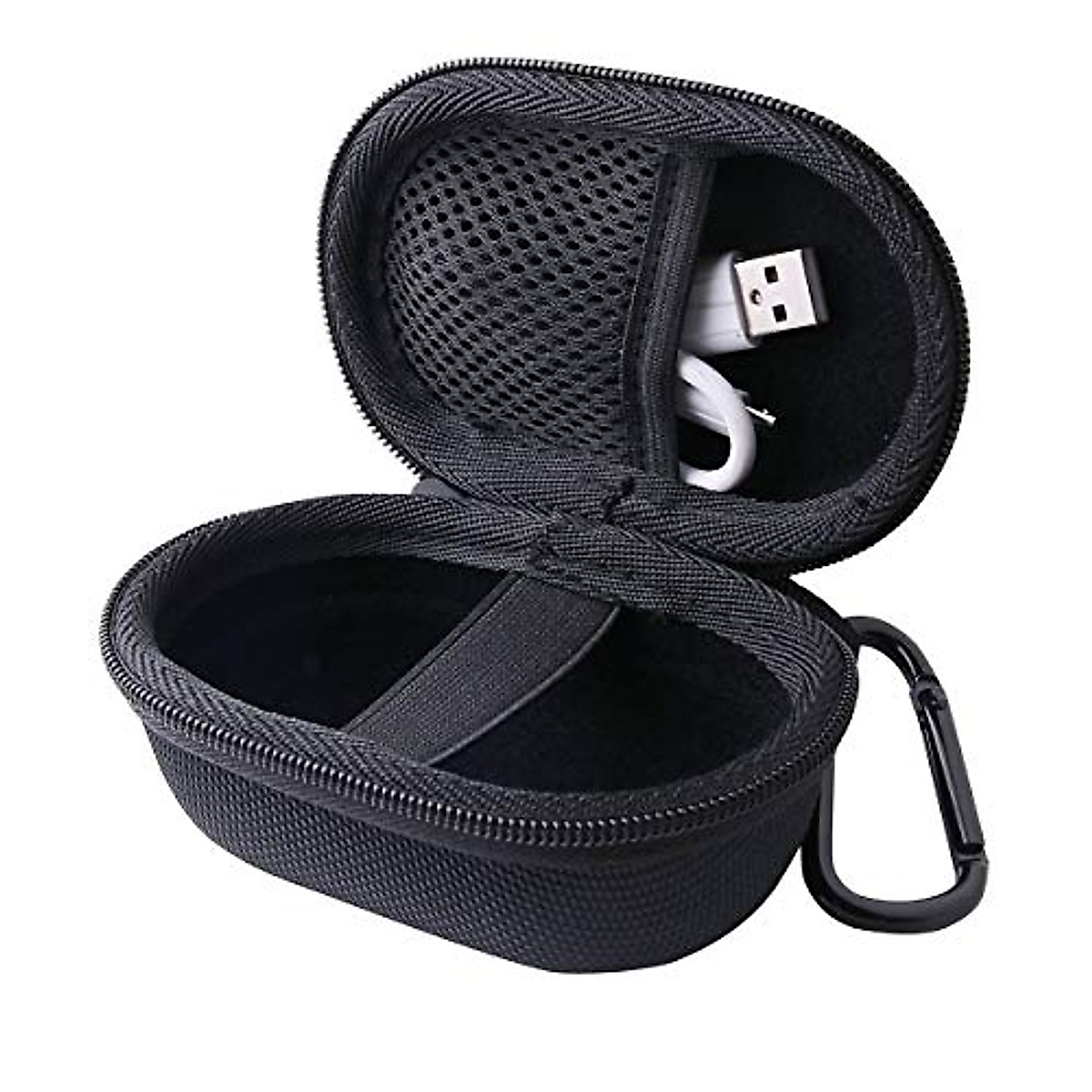 WERJIA Hard Carrying & Protective Case for Sennheiser Momentum True Wireless 3/2 Bluetooth Earbuds (Black)