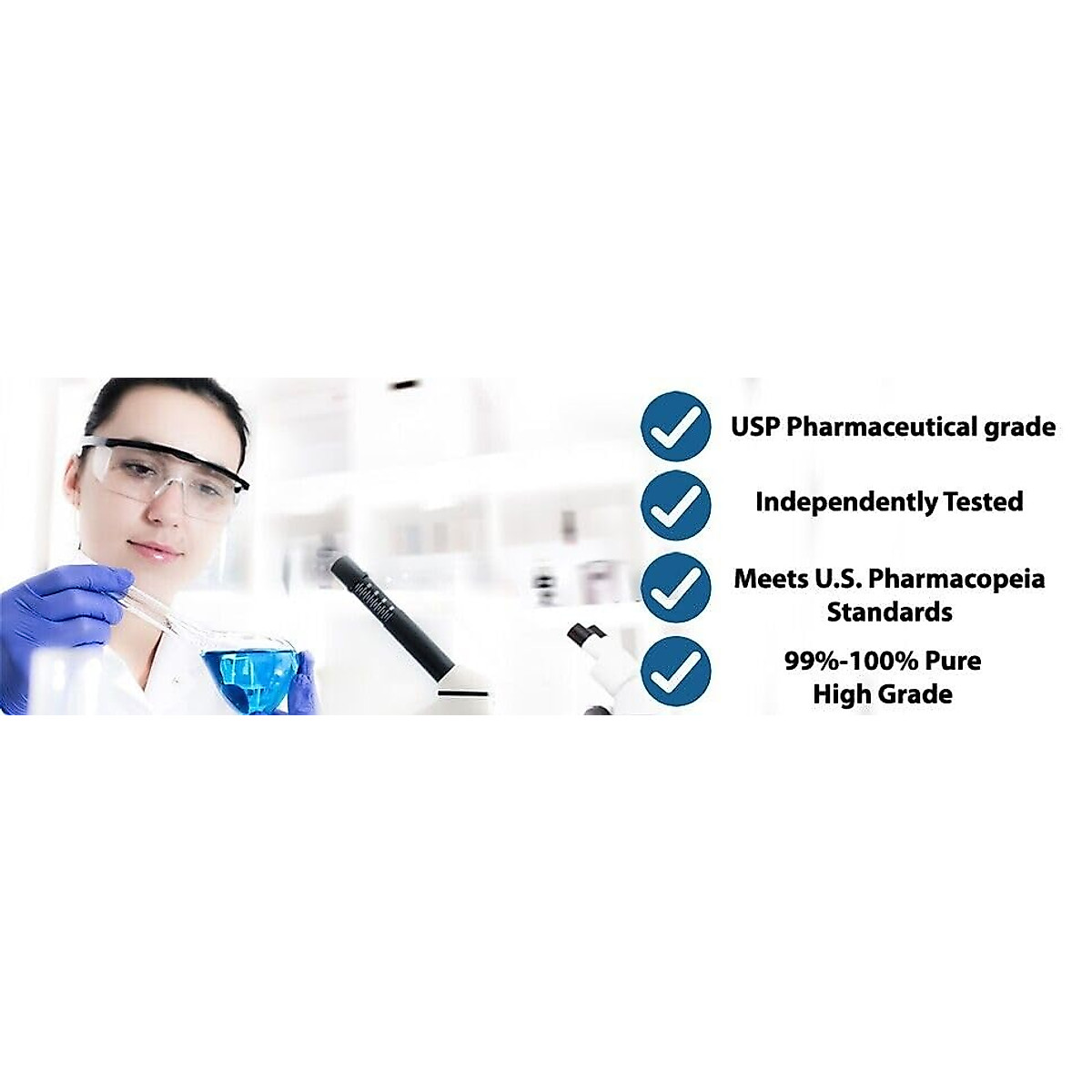 (4 Oz) 120ml Methylene Blue Pharmaceutical Grade 99.99% with Dropper, Methylene Blue USP Grade, No Formaldehyde, Heavy Metal Free, NeuroBlue Solutions