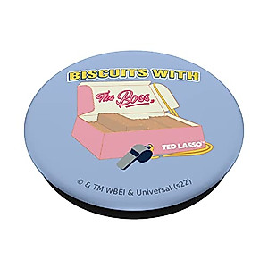 Ted Lasso Biscuits With The Boss PopSockets Swappable PopGrip