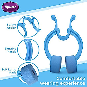Zipwaze Stop Nosebleeds Epistaxis Clips Nose Bleed Stopper Nasal Clip Treatment 3 Pack