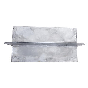 MARSHALLTOWN Zinc Double End Walking Groover, 8 x 4-3/8 Inch Blade Creates 1 Inch Grooves, Concrete Tools, Double End Blade Allows for Use in Both Directions, Eliminates Bending, 836