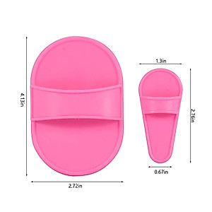 Hair Remover Buffer Pads, Hair Removal Exfoliating Pad Smooth Legs Skin Painless Scrub Depilatory Sanding Tool Set Smooth Away Replacement Pads for Body Physical Hair Removal Tool