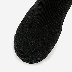 Thorlos Unisex TMX Tennis Thick Padded Ankle Sock (3 Pairs) Black, Large