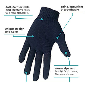 Moda West 96-Pack Bulk Beanies and Gloves - Wholesale Unisex Winter Accessories - 48 Winter Gloves Pairs, 48 Beanies