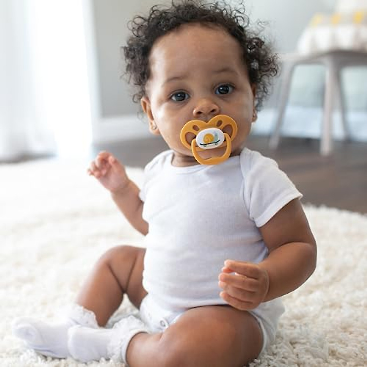 Dr. Brown's Advantage Baby Pacifiers, 6 -18 Month, Blue, 2 Count