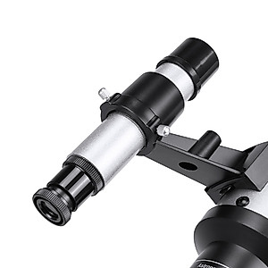 BARSKA Starwatcher 400x70mm Refractor Telescope w/ Tabletop Tripod & Carry Case