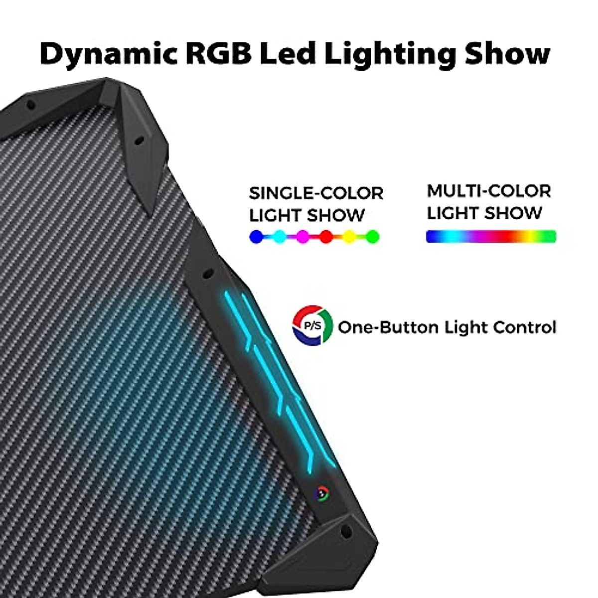 EUREKA ERGONOMIC Z60 Gaming Desk with Led Lights, 60 Inch Large RGB Gaming Computer & Height Adjustable Mouse & Keyboard Tray Under Desk, 28x10'' Large Slide Out Swivel Tilt Computer Keyboard Drawer