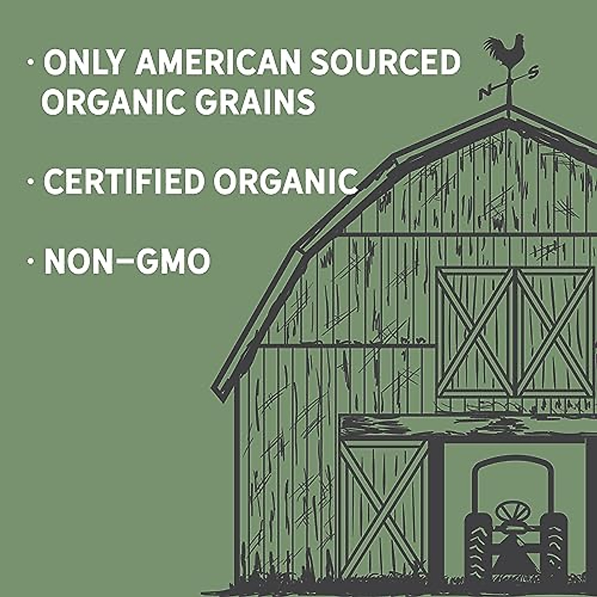 New Country Organics | Alfalfa Meal | Certified Organic and Non-GMO | Feed Grade | 50 lbs
