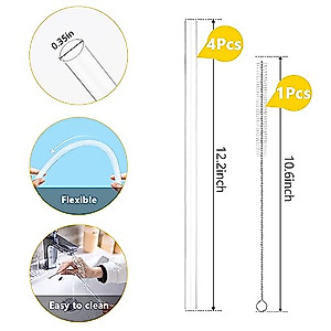 13pack Spill Proof Stopper Set Compatible with Stanley Cup Accessories Quencher H2.0 40oz, 2 Lid Seal, 2 Leak Stopper, 2 Spill Stopper, 2 Straw Cover, 1 Brush Compatible with 4 Stanley Straw