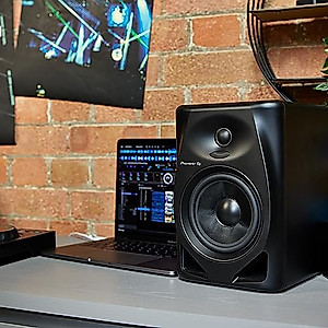 Pioneer DJ DM-50D 5-inch Active Monitor Speaker - Black