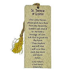 St Therese Little Flower Laminated Bookmark Set of 5