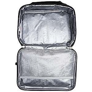 High Sierra Single Compartment Lunch Bag, Black, One Size