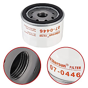 Savior 492932S Oil Filter for Briggs & Stratton 492932 795890 695396 492932B 492056 696854 842921 Kohler 25 050 01 JD AM125424 GY20577 Kawasaki 49065-7007