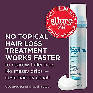 Women's Rogaine Hair Regrowth Treatment Foam, 4 Month Supply