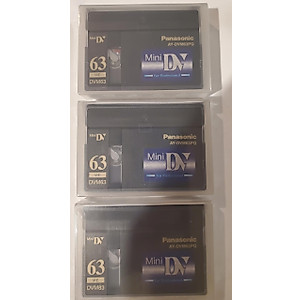3 Mini DV MiniDV VIDEO TAPE CASSETTEs for Canon ZR200