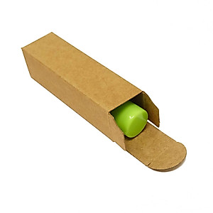 Honbay 50PCS Rectangular Lipstick Packaging Paper Boxes Kraft Paper Gift Grocery Boxes for Makeup Tube Storage