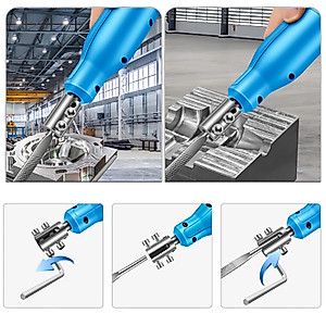 iDili AC 100-240V Electric Reciprocating File Metal Grinding Tool Rubbing Iron Wrong Knife Machine Poking Knife Steel File Woodworking Cutter