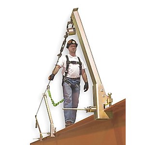 Miller Horizontal Lifeline System, 120 ft. Length, Temporary Installation, 1 Workers Per System - SGS18/120FT