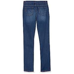 The Children's Place Girls Super Skinny Jeans,Black Wash/Dk Twlight/Victory Blue Wash/Sky Wash 4 Pack,8