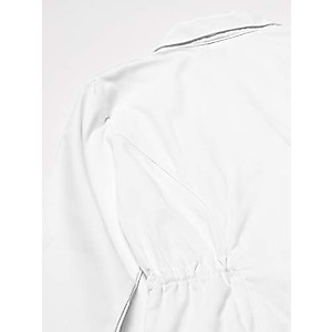 Dickies EDS Professional Women Scrubs Lab Coats 34" 84402, S, White