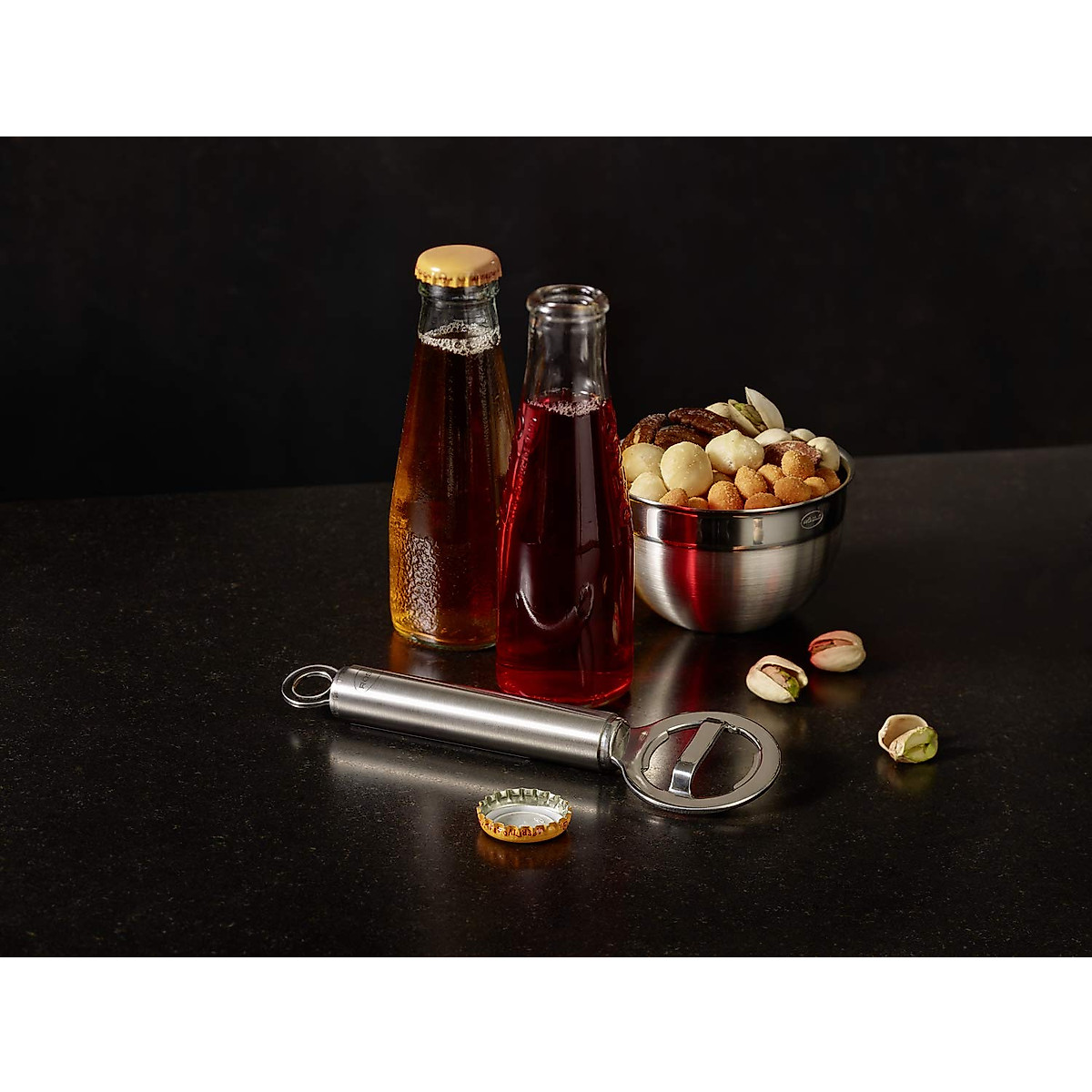 Rosle Stainless Steel Bottle Opener, 6 1/2