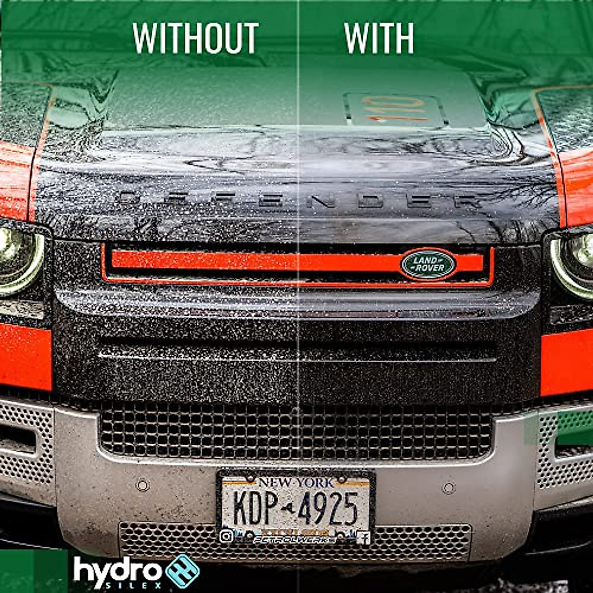 HydroSilex Offroad Car Ceramic Coating - Protective Ceramic Detail Spray for Off Roading SUV, ATV, UTV, Dirt Bike, 4 Wheeler - Hydrophobic Car Care Products That Provide 6 Months of Protection 16 oz