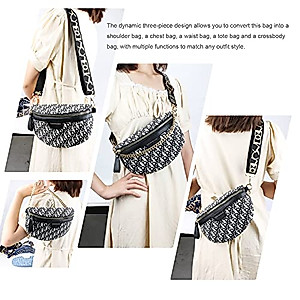 Crossbody Bags For Women, Unique portable small crossbody shoulder bag. (Black)