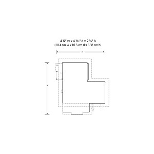 Woodland Scenics BR5063 Letters, Parcels & Post Built & Ready Kit, HO Scale