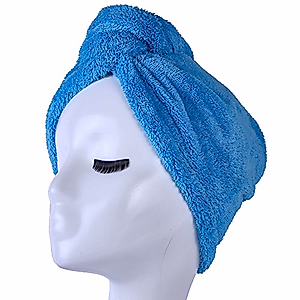 YYXR Microfiber Quick Drying Hair Towel Wrap - Super Absorbent Drastically Reduce Hair Drying Time