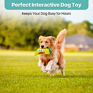 SPOT Fun Food Taco Plush Dog Toy with Squeaker - Interactive Soft, Squeaky Toy for Dogs and Puppies, Keeps Pets Entertained, Cute and Funny Chew Toy Made with Soft Fabric - 6in