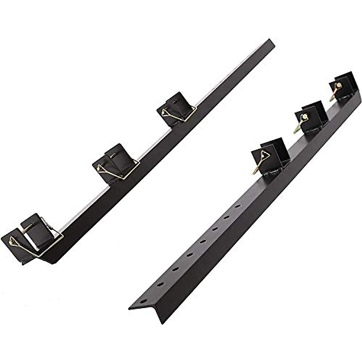 JMTAAT 3 Place Heavy Duty Trimmer Rack Holder Mount on Pickup/Trailer Weed-Eater Edgers Shaft Hedge Clippers Enclosed Gas Carrier New