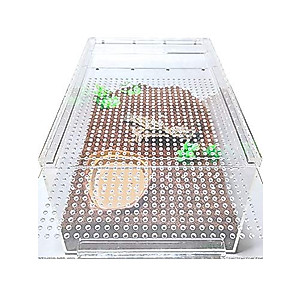 SOBAKEN Herpcult Magnetic Acrylic Large Enclosure 12 x 8 x 6