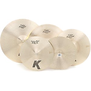 Zildjian K Custom Dark 4-Piece Cymbal Pack