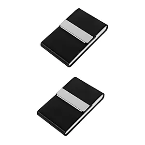 Operitacx 2pcs Business Card Holder Travel Essentials Cards Ornament The Cards Book International Travel Must Haves Outdoor Cards Holder Cards Sleeve Cards and Ticket Holder Cards Covers