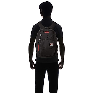 BEN DAVIS(ベンディビス) Backpack, Black red