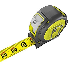 RYOBI RTM16 16 ft. Tape Measure with Overmold and Wireform Belt Clip