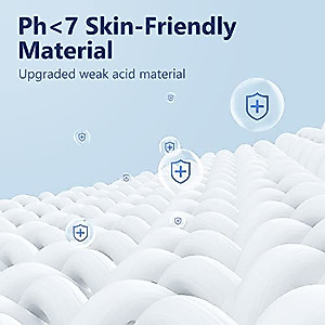 Funight KN95 Face Masks 50 Pack 5-Ply Breathable Filter Disposable Face Masks Black