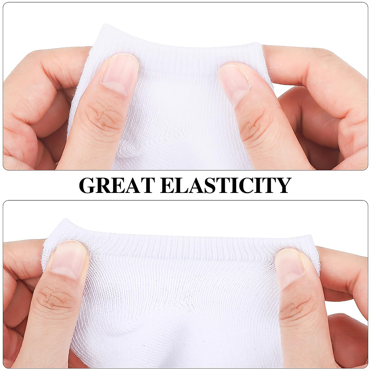 Cooraby 15 Pack Kids' Half Cushion Low Cut Athletic Ankle Socks Boys Girls Ankle Socks