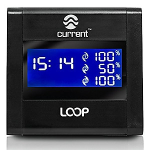 CURRENT USA 36-48" Inch Orbit Marine IC LED Saltwater Reef Marine Aquarium Light | 24 Hour IR Lighting & eFlux Wave Pump Control | Adjustable Color Spectrum for Fish Tank (4106)