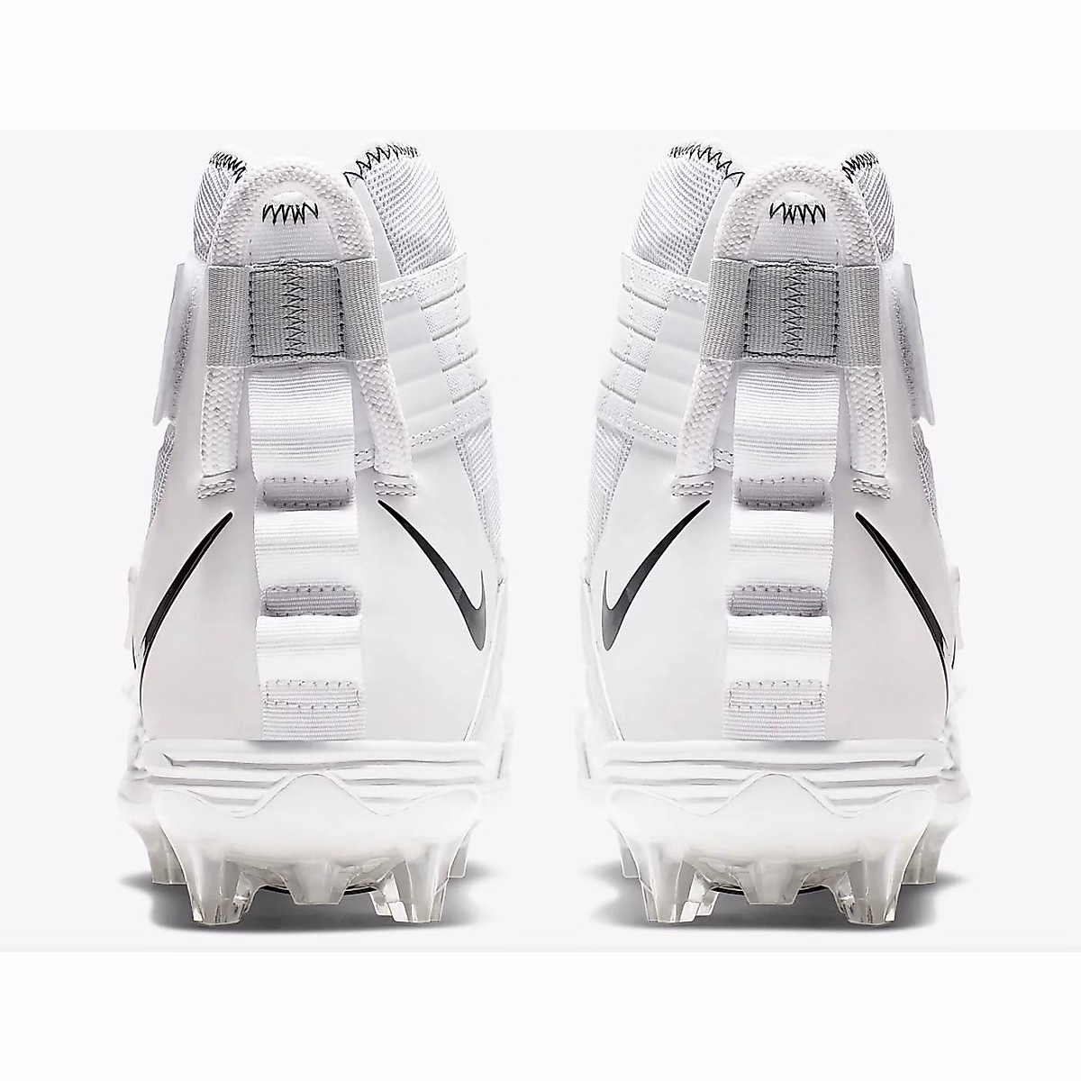 Nike Men's Force Savage Elite 2 Football Cleats, White | Black, 9