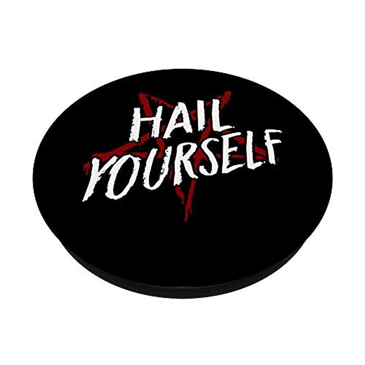 Hail Yourself LPOTL Pentagram Pentacle Occult PopSockets PopGrip: Swappable Grip for Phones & Tablets