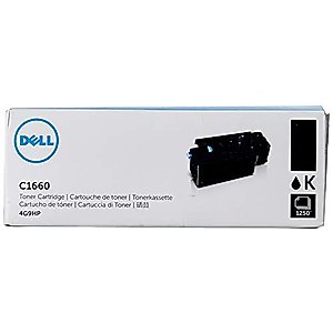 Dell 4G9HP Toner Cartridge C1660w Color Printer,Black