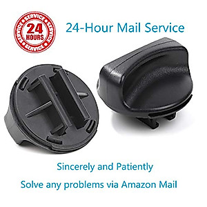 Reyhoar 2186494B Refrigerator Water Filter Cap Replacement Part - Compatible with Whirlpool & Kenmore & Kitchenaid Refrigerators - Replaces WP2186494B, 2186884B, 2186494TG, 4392866, 4392870
