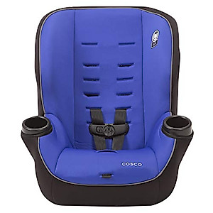 Cosco Onlook 2-in-1 Convertible Car Seat, Rear-Facing 5-40 pounds and Forward-Facing 22-40 pounds and up to 43 inches, Vibrant Blue